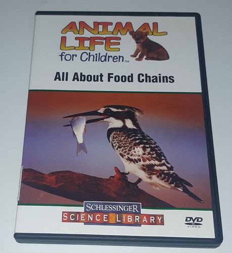Animal Life for Children All About Food Chains DVD Schlessinger Ex ...