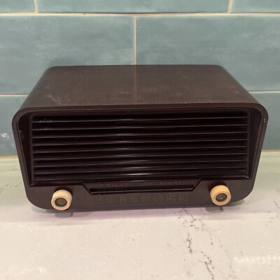 Philco Transitone Radio, Model 52-540, Thick Bakelite, No Cord Untested ...