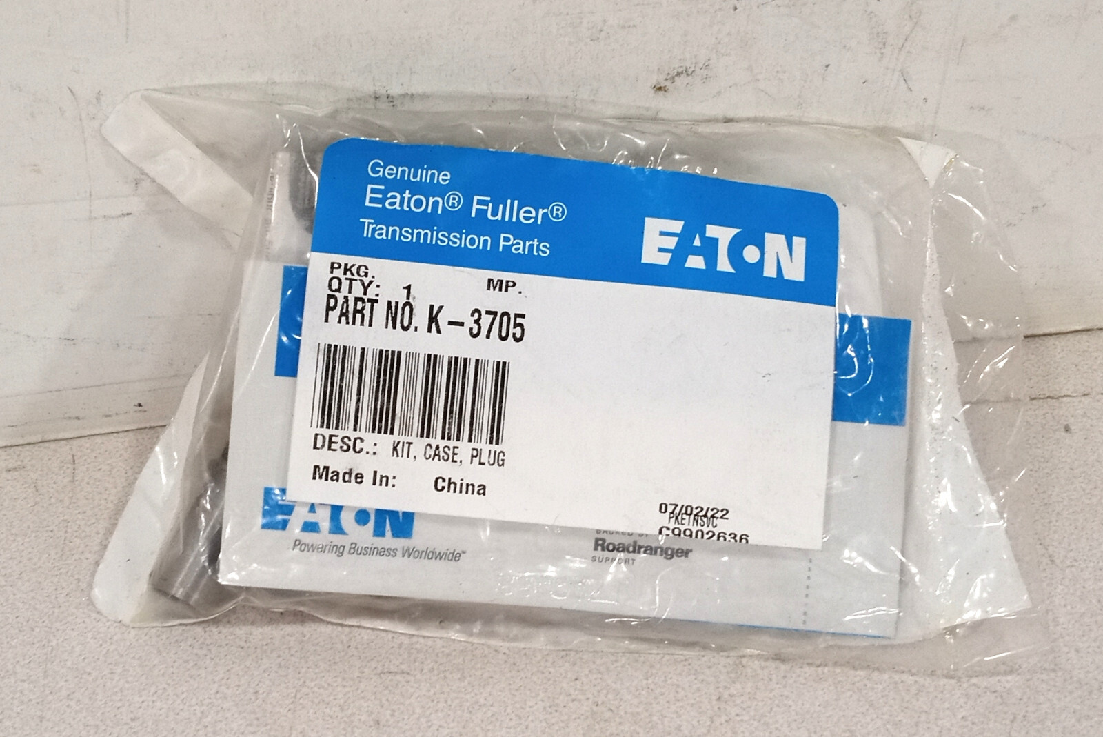 1 NEW EATON FULLER K-3705 FUL/K3705 FUL-K3705 FULK3705 PLUG KIT NIB ...