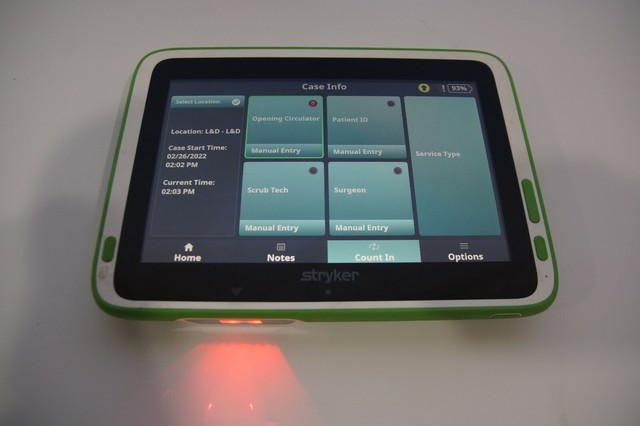 STRYKER SURGICOUNT TABLET -0694-001-010 (B126) for sale online | eBay