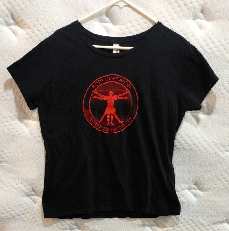 Gildan Anvil Red Body Inspiration Logo Black Unisex X… - Gem