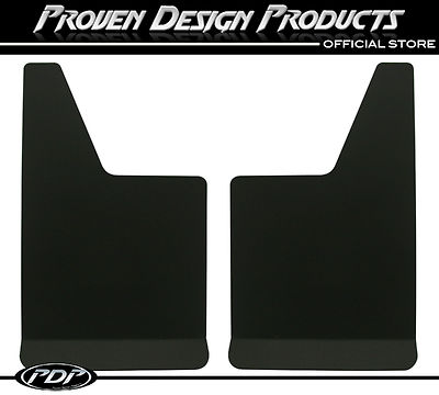 Ford F-150 RAPTOR SVT, F-250 Black Mud Flaps, PDP MUDFLAPS PLAIN_ BLACK ...