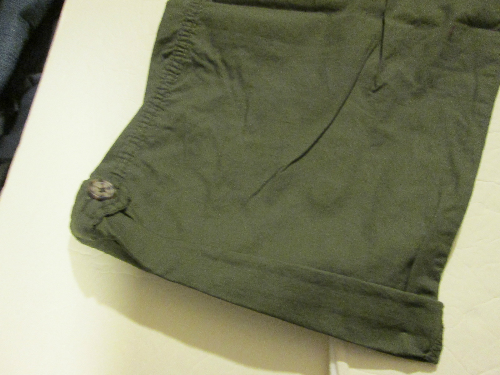 SO CUFFED CARGO CAPRIS WOMENS SIZE 24 -OLIVE- NWT | eBay