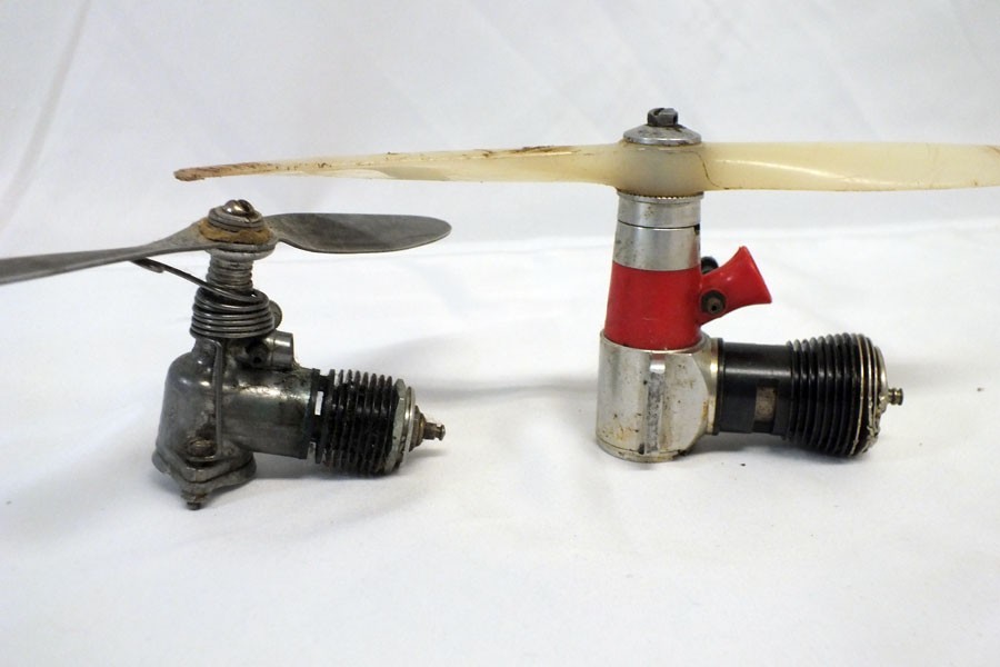 Vtg OK Cub Cox Medallion Gas Powered Model Airplane Engine .15 .099 ...