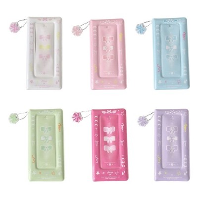 Bowknot Fastened Memory Book Feature Four Slot for Travel Photos ...