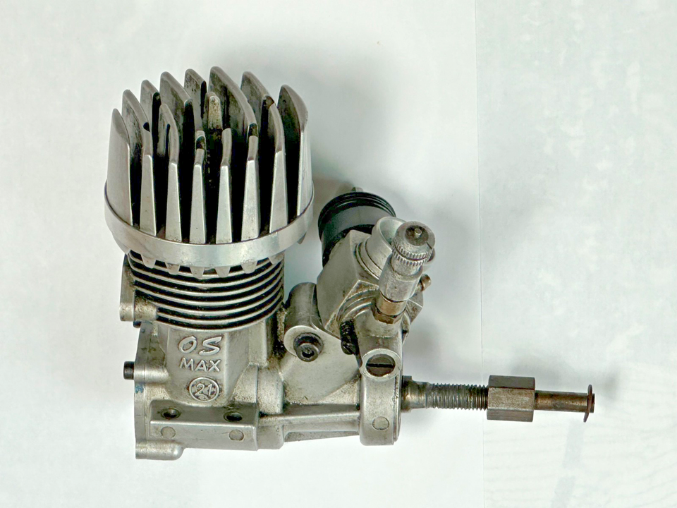 O.S. .21 RF Engine USA-1 Turbo Burns Kyosho Vintage Old | eBay