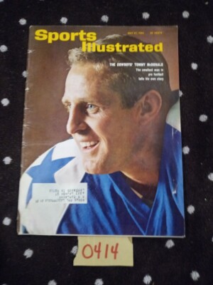 Sports Illustrated Magazine / July 27 1964 / Tommy McDonald Dallas ...