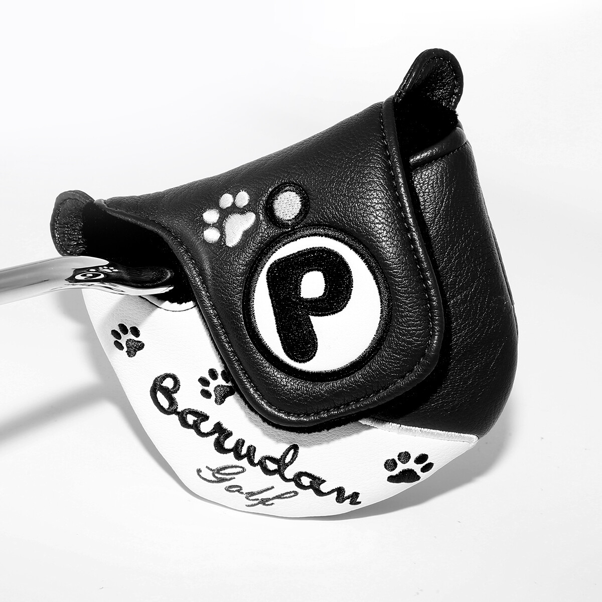 Cute Putter Cover Golf Mallet Putter Headcover Magnetic Mallet Putter ...