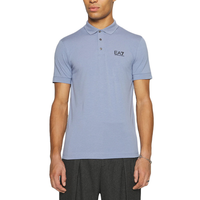 Emporio Armani EA7 8NPF04 PJM6Z Mens Polo T Shirt Short Sleeve Summer ...