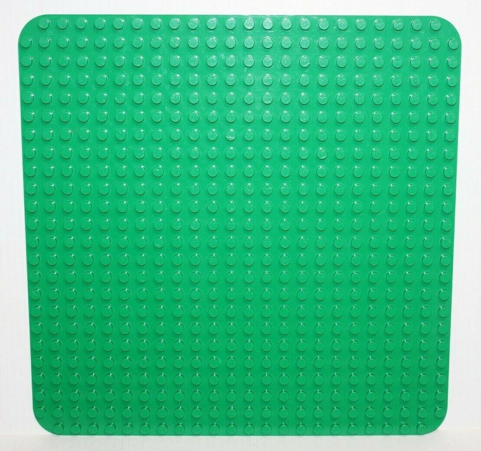 LEGO DUPLO Large Green 15 X 15 Base Plate (15" x 15") Baseplate Part | eBay