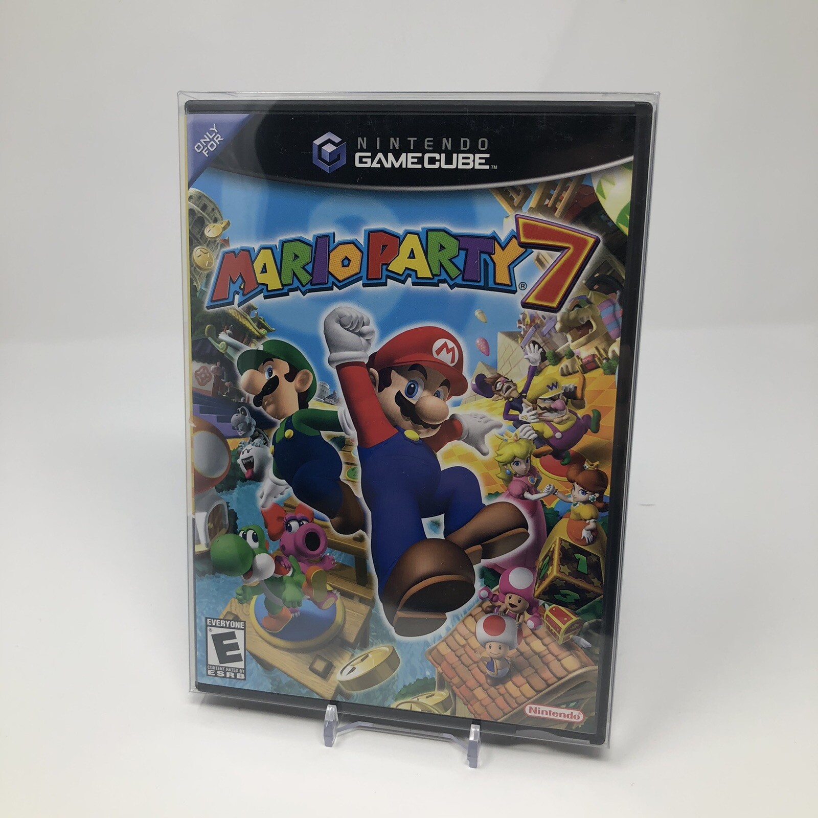Nintendo GameCube Mario Party 7 Game Console CIB EXCELLENT COND. MINTY ...
