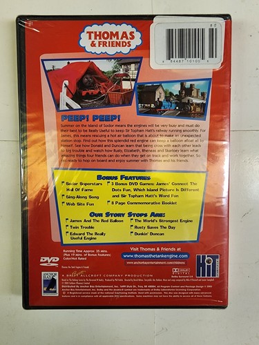 Thomas and Friends - James and the Red Balloon (DVD, 2009) for sale ...