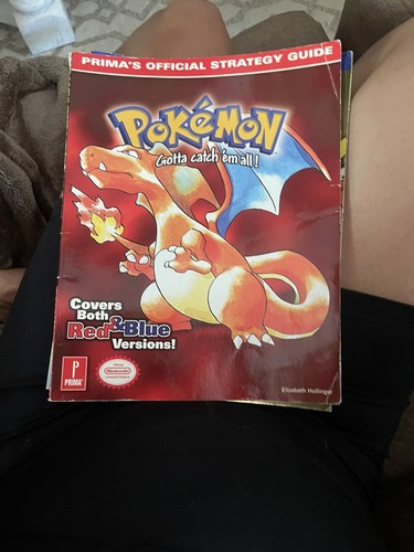 Prima's Official Pokemon Red & Blue Version Strategy Guide Charizard Cover CGC 7 | eBay