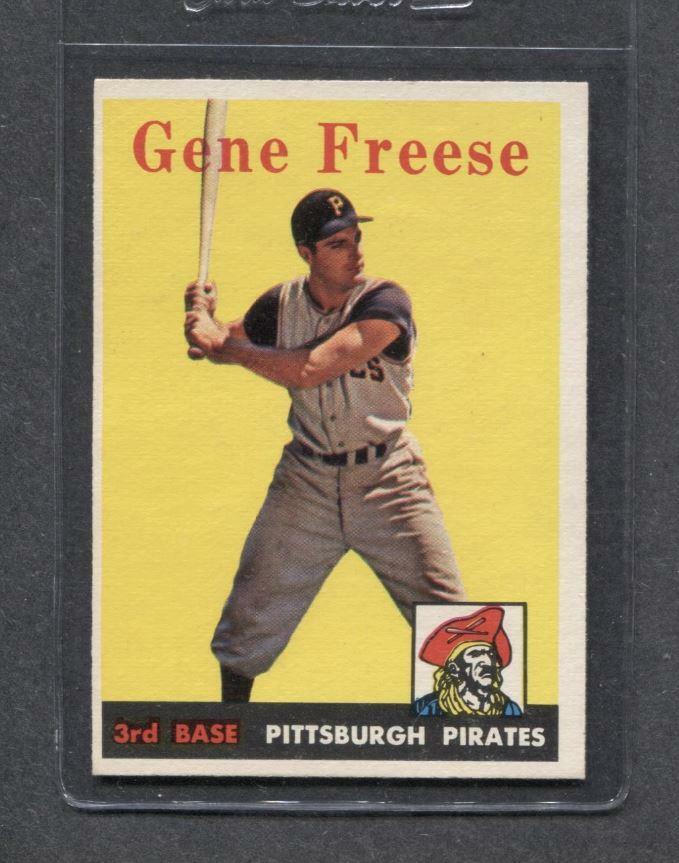 1958 Topps #293 Gene Freese (Pirates) Ex-Mt | eBay
