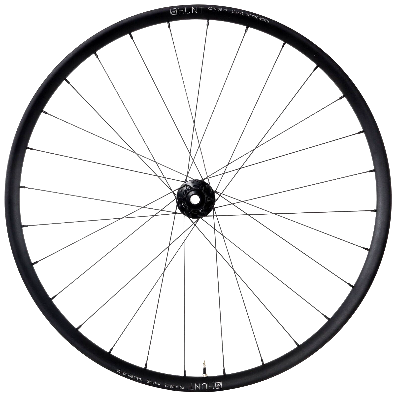 HUNT XC Wide 29 MTB Alloy Mountain Bike FRONT Wheel 6 Bolt Disc 12x ...