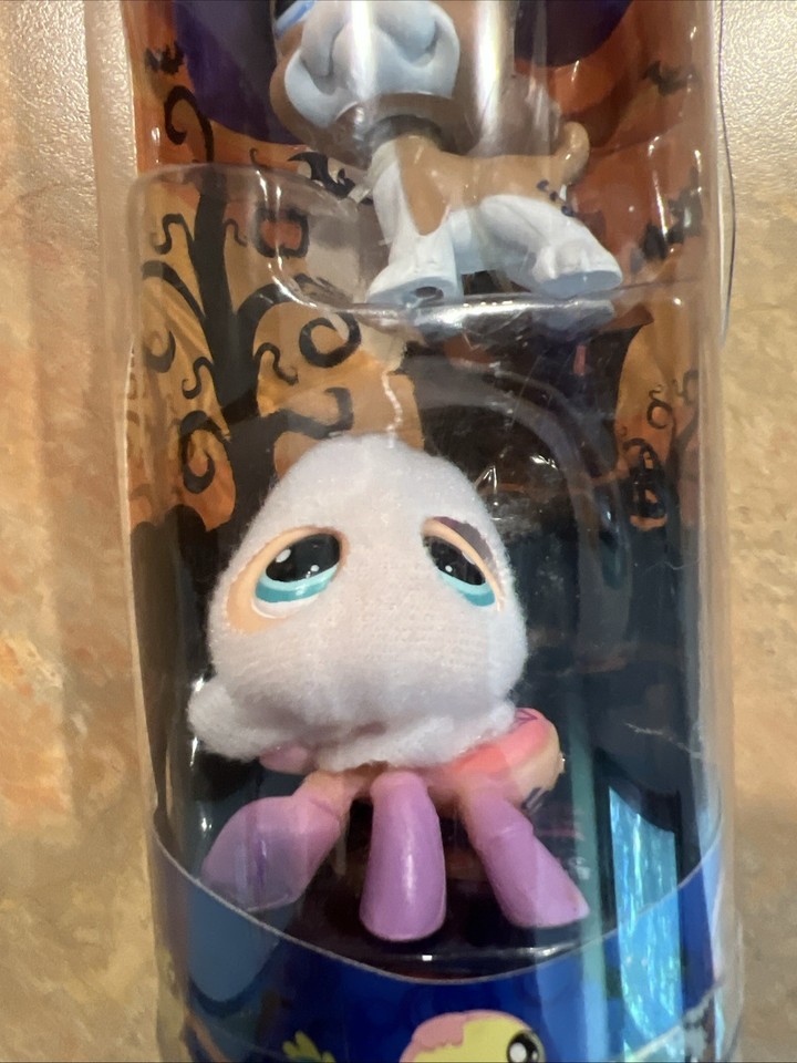 LPS Littlest Pet Shop Exclusive 2-Pack Spooky Dog & Spider Halloween ...
