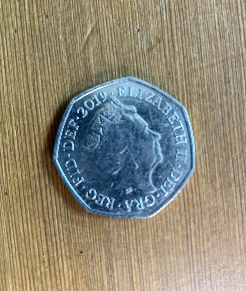 Very Collectible 2019 Shield 50p Coin. | eBay UK