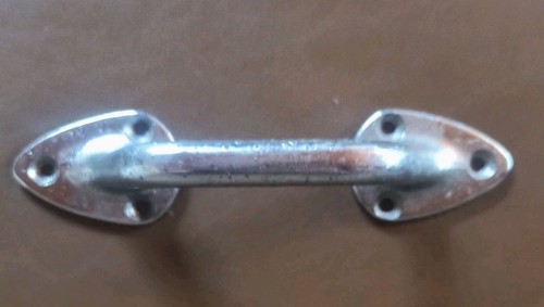 HANDLE CHROME METAL CAST 7.5" LONG SOLID Light Pitting | eBay