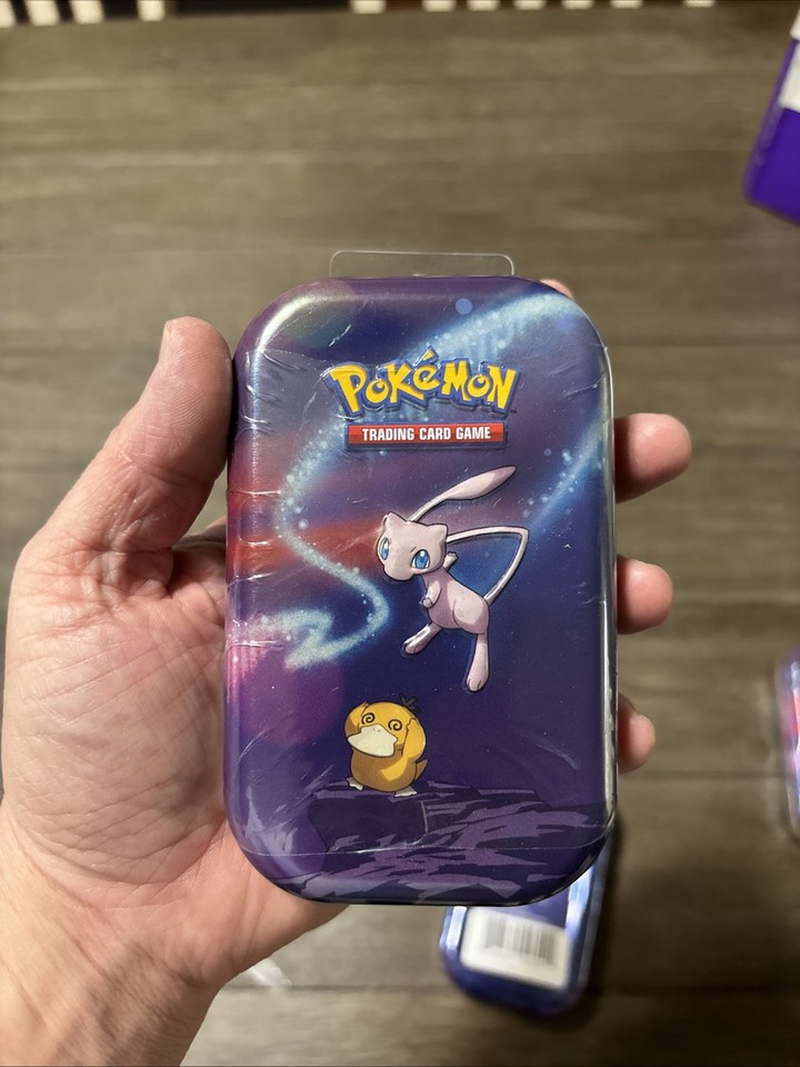 Pokemon TCG Kanto Power Dragonite Mew Pikachu Mini Tin Factory Sealed ...