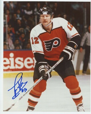 Philadelphia Flyers Tim Kerr 8 x 10" Autographed Photograph !!!!! | eBay