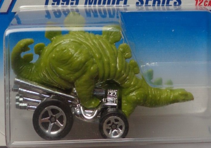 1995 Hot Wheels First Edition Speed-A-Saurus 4/12 (5 Spoke Hub Wheels ...