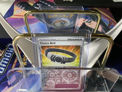 REVERSE HOLO Choice Belt 176/193 NM / M - Paldea Evolved Pokemon Card ...