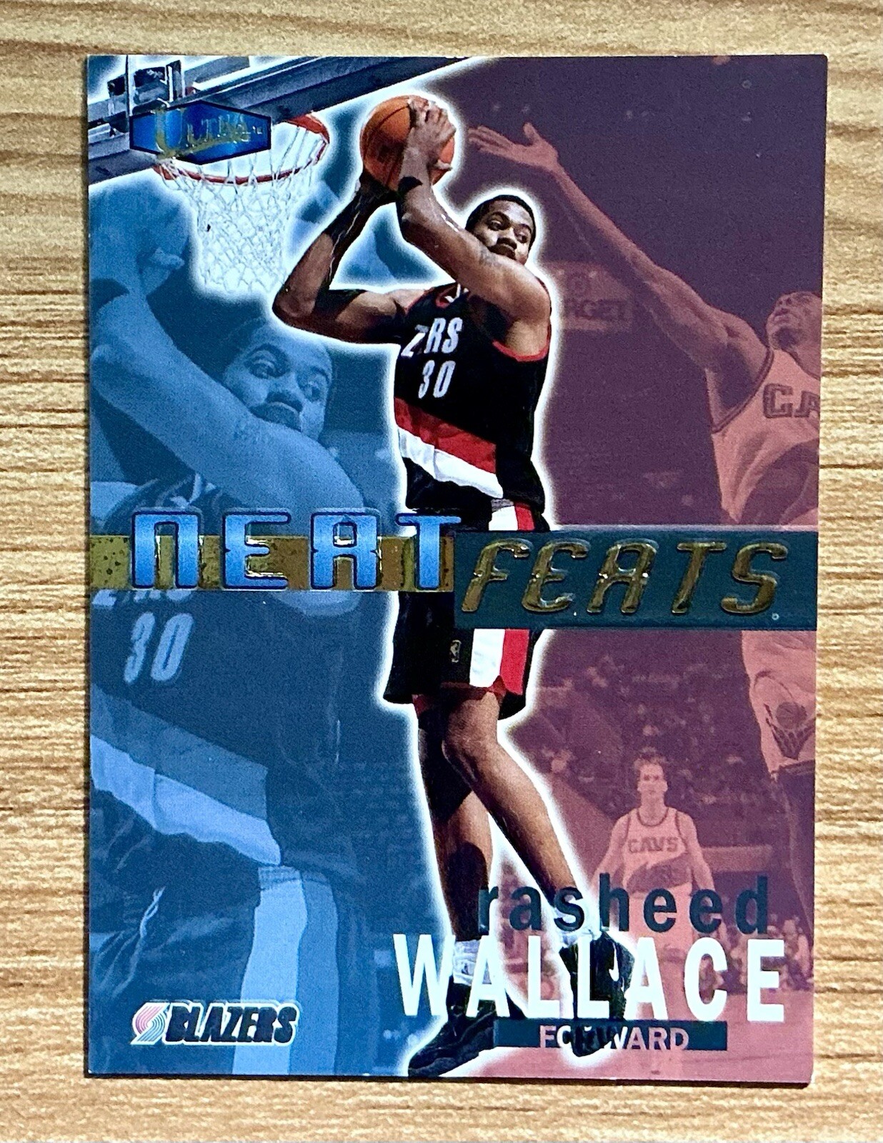1998 FLEER ULTRA NEAT FEATS EMBOSSED 3NF of 18 RASHEED WALLACE PORTLAND BLAZERS | eBay