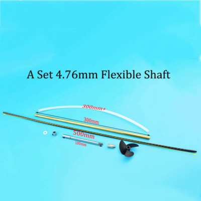 A set 4.76mm 3/16'' Flexible Shaft Flexible Axle Flex Cable Assembly ...