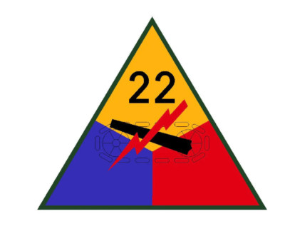 7" 22ND ARMORED DIVISION HELL ON WHEELS MILITARY STICKER DECAL USA MADE ...