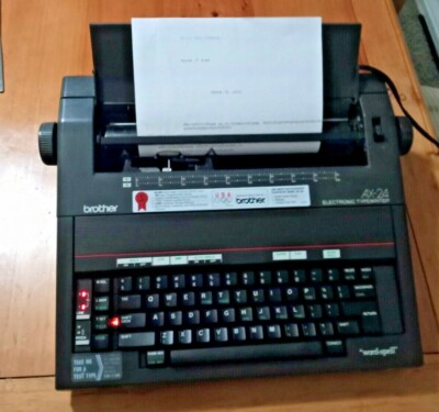 Typewriters & Word Processors - Brother Electronic Typewriter Model
