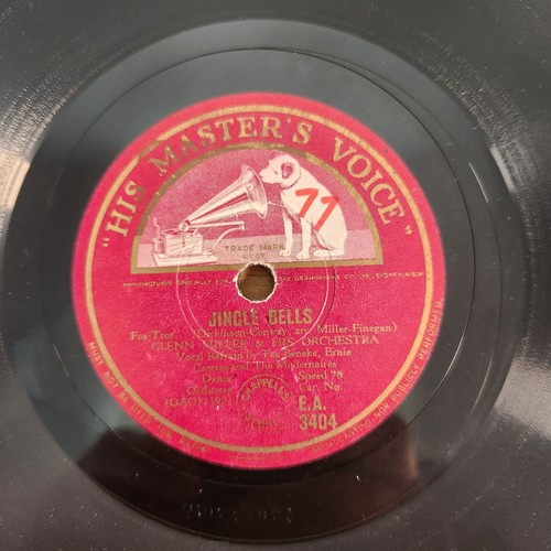 Glenn Miller And His Orchestra 78 RPM HMV RECORD Jingle Bells Boog-It ...