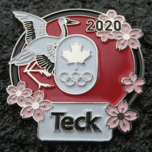 2020 Tokyo Summer Olympic Teck COC Sponsor Pin | eBay