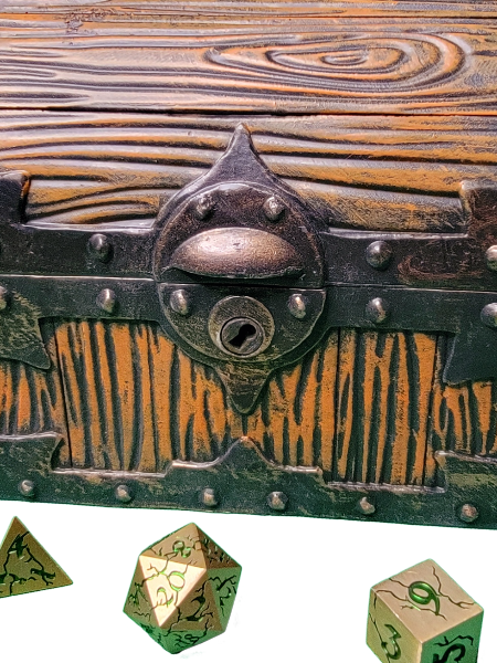 ‼️Large Mimic Dice Chest | 50+ Locking Dice Storage DnD Dungeons ...