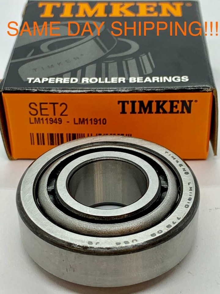 TIMKEN LM11949/LM11910 TAPERED ROLLER BEARING SET2 | eBay