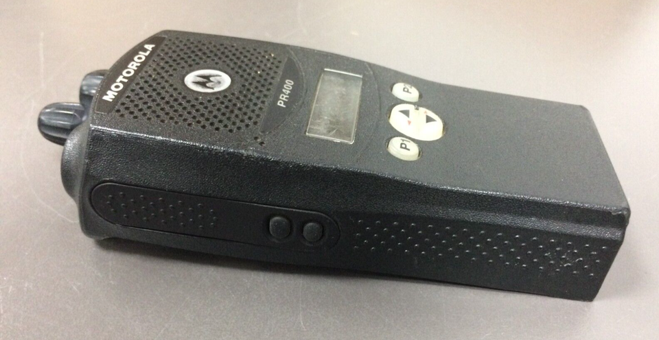 Motorola PR400 VHF Portable Radio, 32 CH, Programmed, Model ...