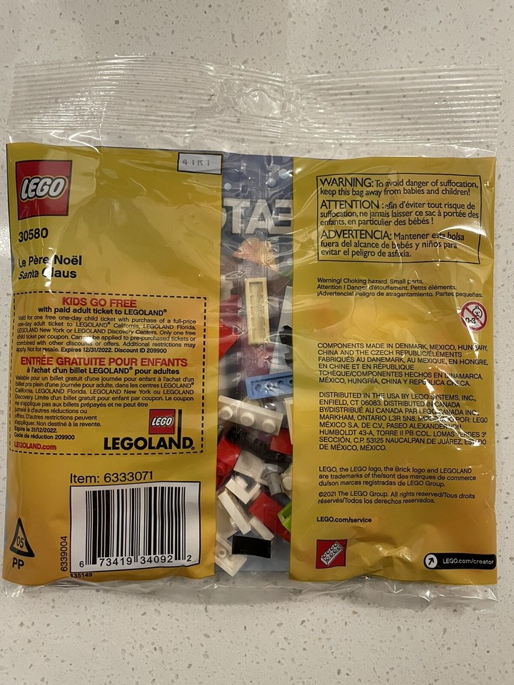 LEGO Creator 30580 Santa Claus Polybag | eBay
