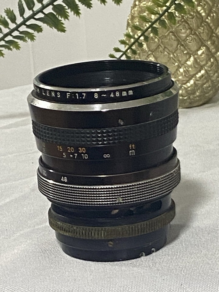 CHINON Reflex Zoom Lens f 1.7 - 8-48 mm Lens | eBay