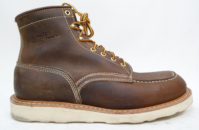 Whites Boots Perry Moc Toe 6 Inch Boots Mens Size 12D Work Made in USA ...