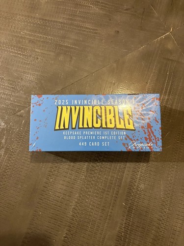 SDCC 2025 Keepsake Invincible Season 1, 1st Edition Blood Splatter 449 ...