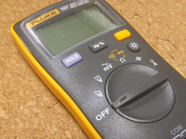 FLUKE Handheld Digital Multimeter 107 AC/DC Current By Fluke 107 ...
