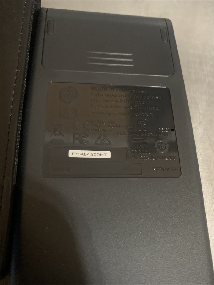 Hewlett-Packard HP-35s Scientific Calculator w/Leather Sleeve Case | eBay