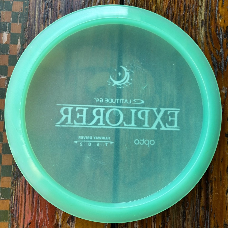 Latitude 64 Moonshine Opto Explorer Glow Disc Golf Fairway Driver 176 ...