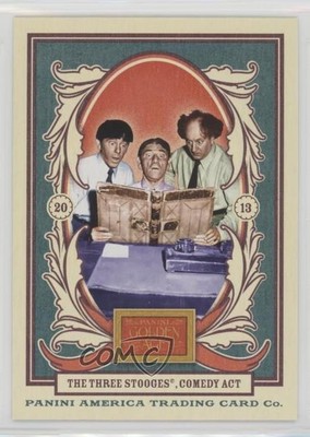 2013 Panini Golden Age The Three Stooges Moe Howard Shemp Larry Fine ...