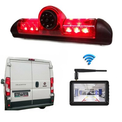 Vauxhall Movano Wireless Brake Light Van Reversing Rear Camera 5 ...