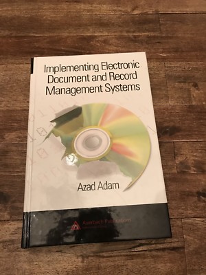 Implementing Electronic Document and Record Management Systems by Azad Adam... 9780849380594| eBay