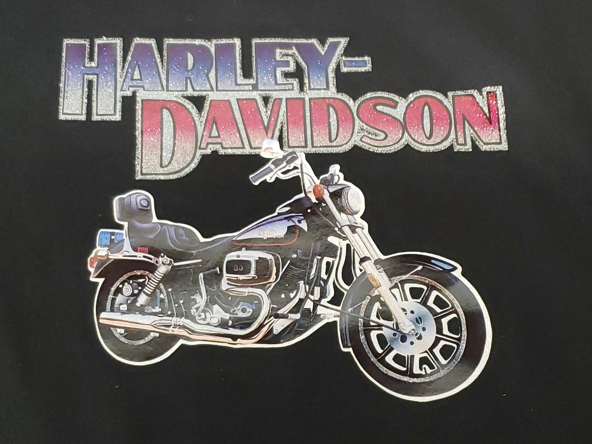 Vintage 80s Harley Davidson Crewneck Sweatshirt SHORT SLEEVE Vintage 80s Harley Davidson Crewneck Sweatshirt SHORT SLEEVE
