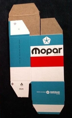 NOS VINTAGE 1972-1984 Mopar Parts auto part boxes Chrysler Plymouth ...