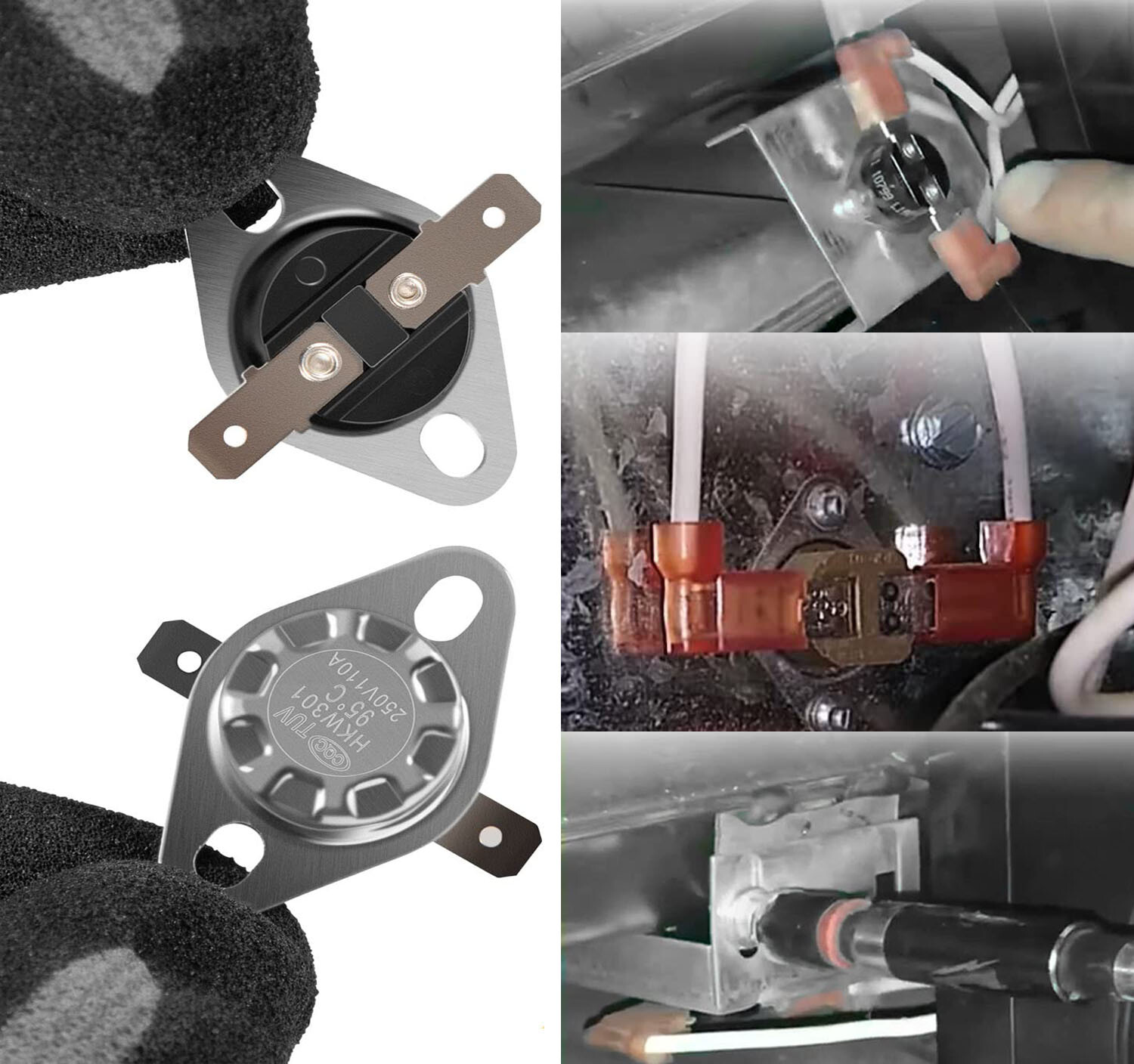 37022 High Temperature Limit Switch 190 For Atwood Hydroflame RV ...