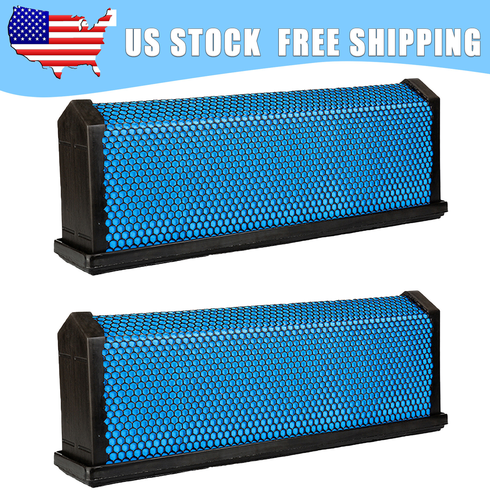2x Air Filter Fits For 2008 - 2017 Freightliner Cascadia AF27879 ...