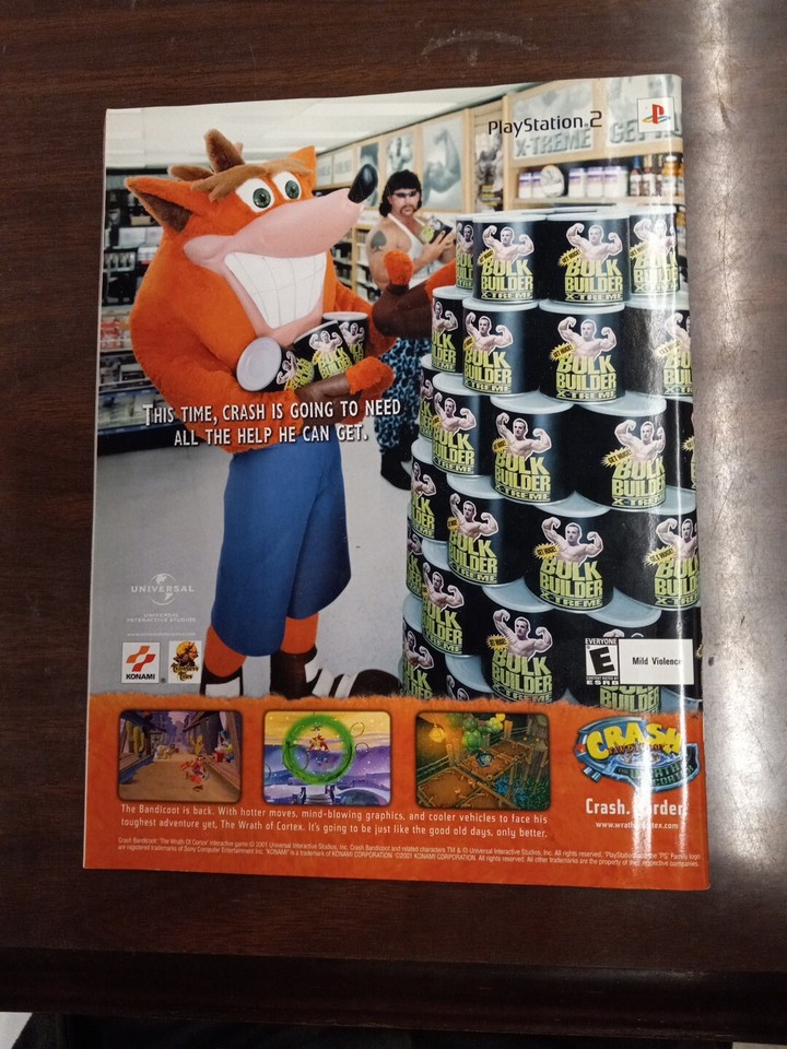 MINT WWF RAW Magazine November 2001 The Rock Dwayne Divas Poster WWE ...